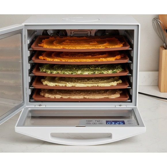 Kitchen | 6 Pcs Silicone Dehydrator Sheets For Dehydrating Mashed ...